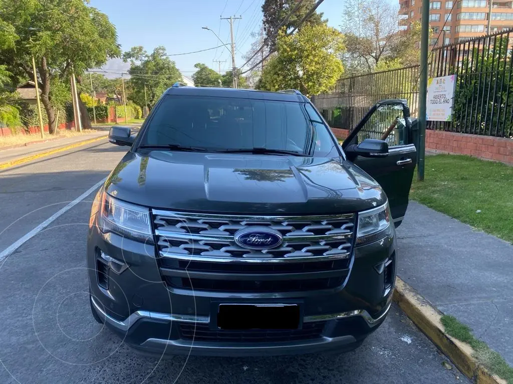 Ford Explorer 2.3L Limited Ecoboost 4x2 usado (2019) color Gris precio $23.000.000