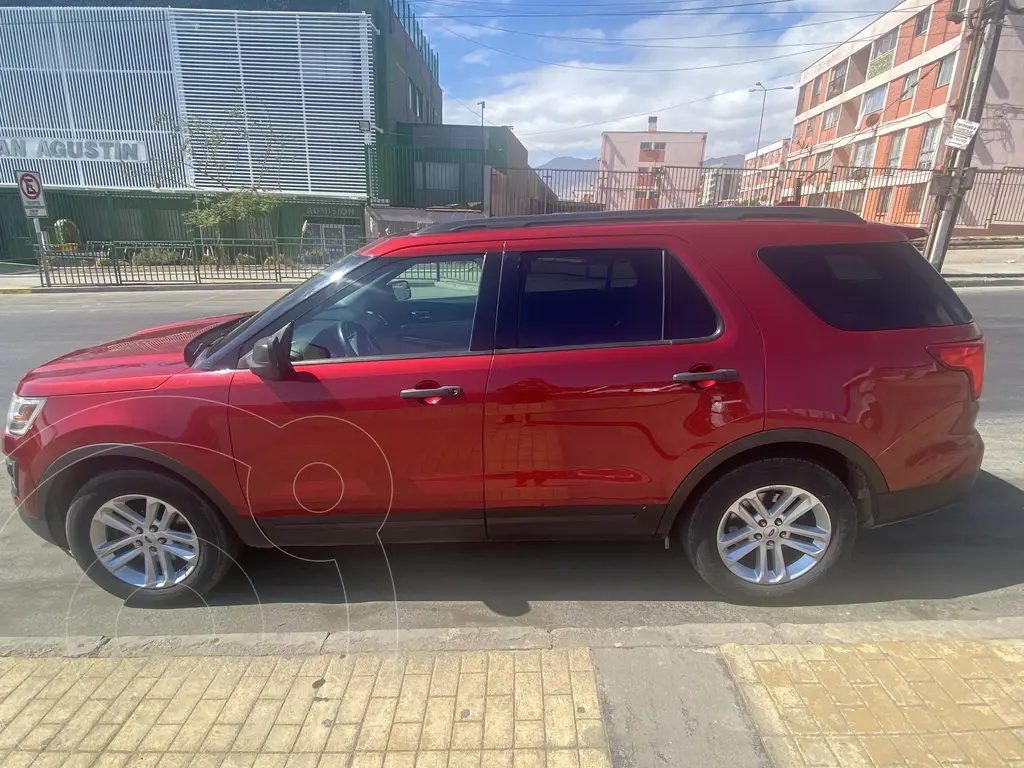 Ford Explorer 2.3L Ecoboost 4x2 usado (2017) color Rojo precio $15.900.000