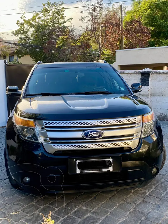 Ford Explorer 3.5L XLT 4x4 usado (2013) color Negro precio $10.500.000