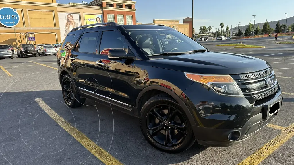 Ford Explorer 3.5L Limited 4x4 usado (2015) color Negro precio $16.900.000