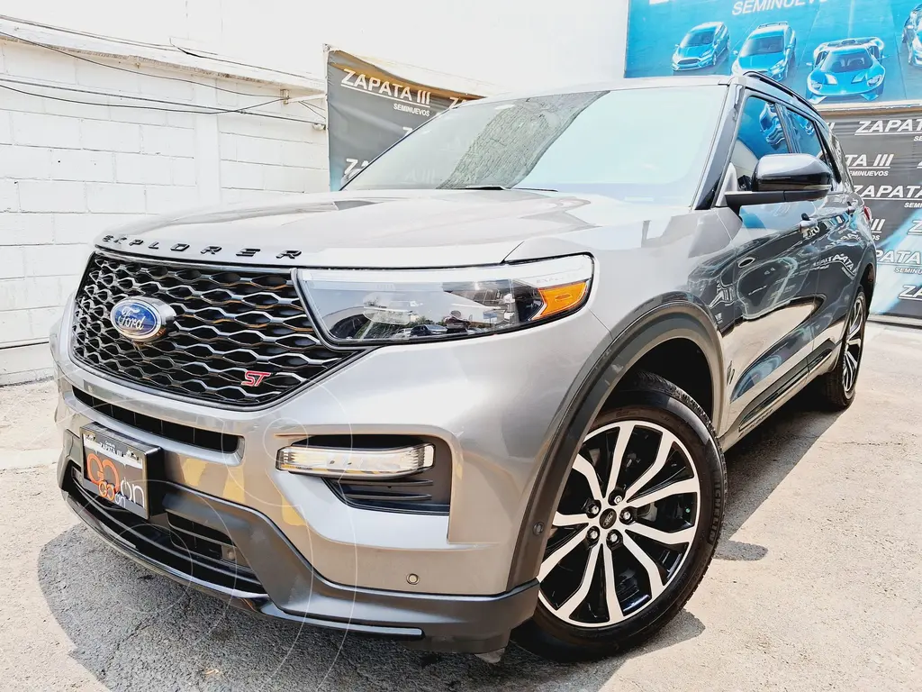 Ford Explorer Limited usado (2021) color Gris precio $923,000