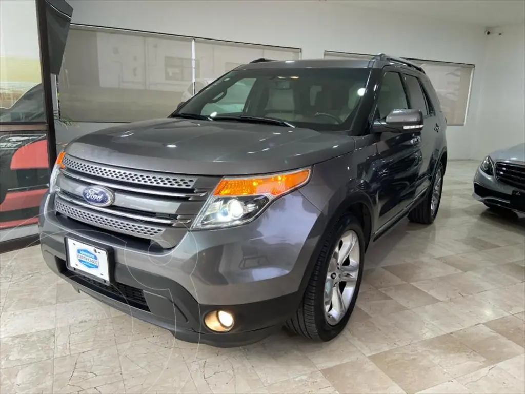 Ford Explorer Limited usado (2014) color Gris precio $355,000