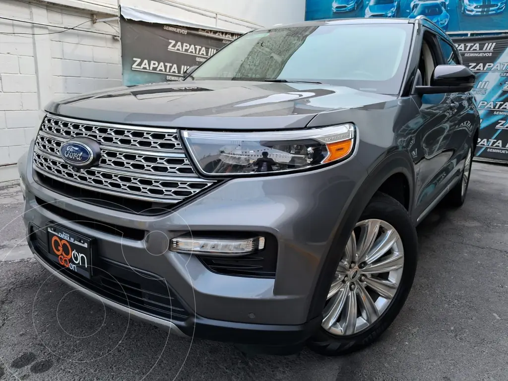 Ford Explorer Limited usado (2022) color Gris precio $730,000