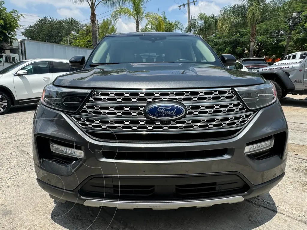 Ford Explorer Limited usado (2020) color Gris Nocturno precio $650,000