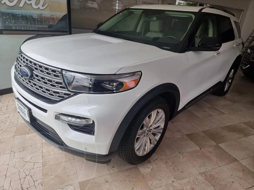 Ford Explorer Limited usado (2022) color Blanco precio $1,150,000