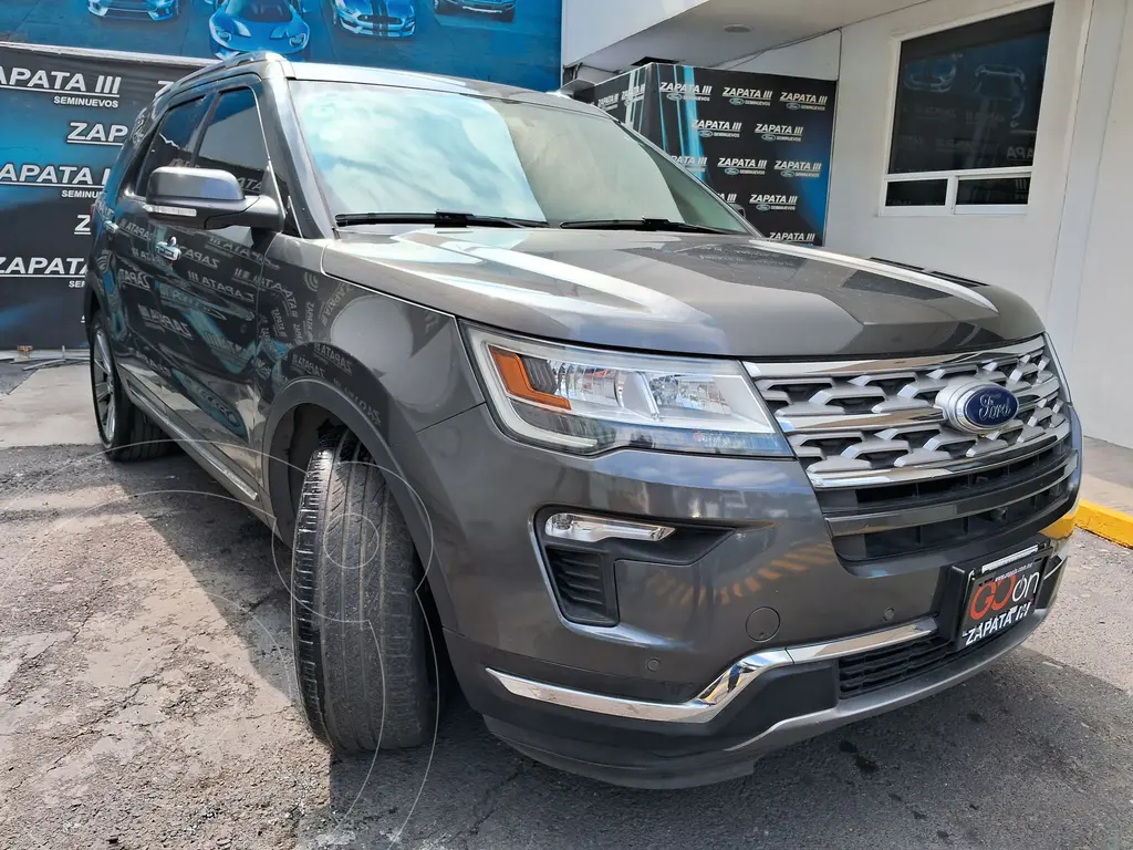 Ford Explorer Limited usado (2018) color Gris precio $501,000