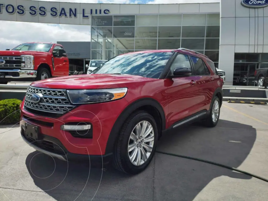 Ford Explorer Limited usado (2022) color Rojo precio $815,000