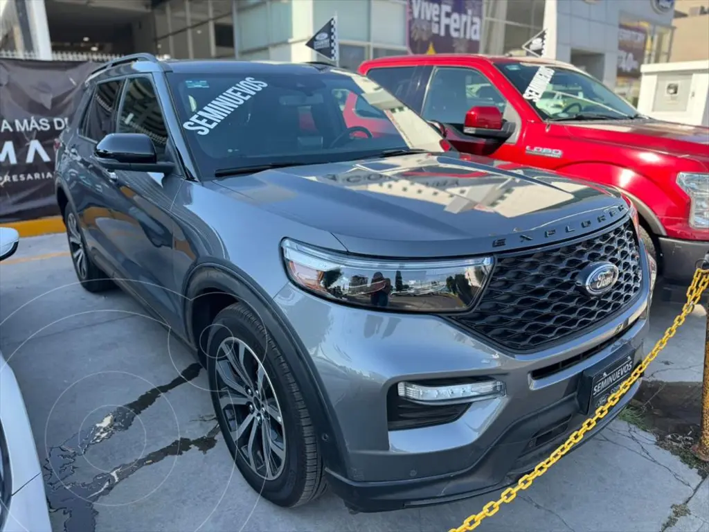 Ford Explorer ST 4WD ECOBOOST usado (2022) color Gris precio $865,000