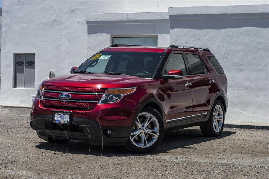 Ford Explorer Limited 4x4 usado (2015) color Rojo precio $395,000