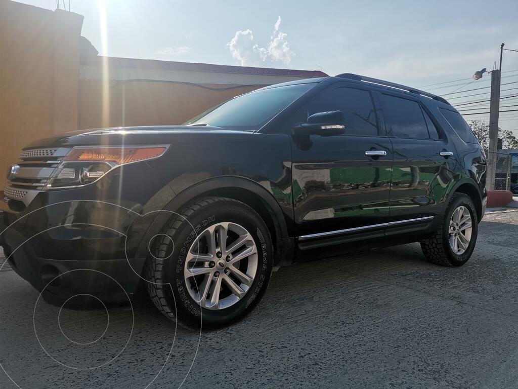Ford Explorer XLT Piel usado (2014) color Negro Profundo precio $285,000