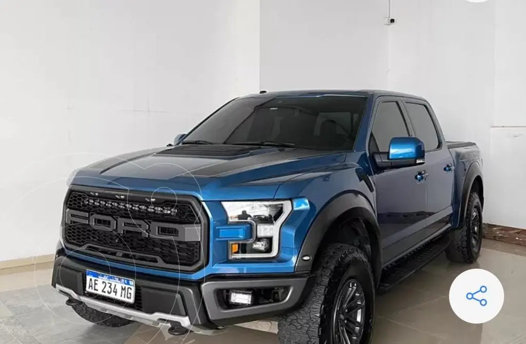 Ford F-150 Raptor 3.5L Cabina Doble 4x4 Aut usado (2020) color Azul ...
