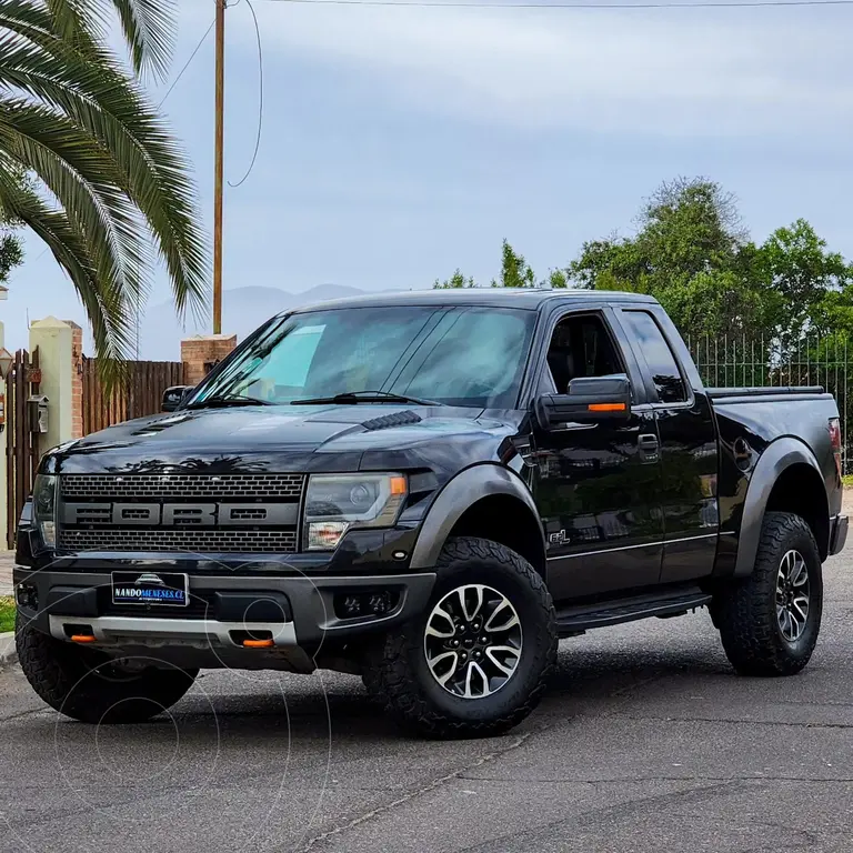 Ford F-150 Raptor 6.2L usado (2014) color Negro precio $29.900.000