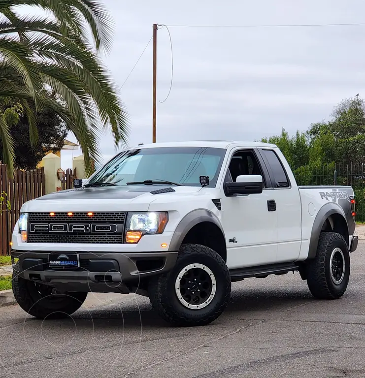 Ford F-150 Raptor 6.2L usado (2013) color Blanco precio $29.900.000