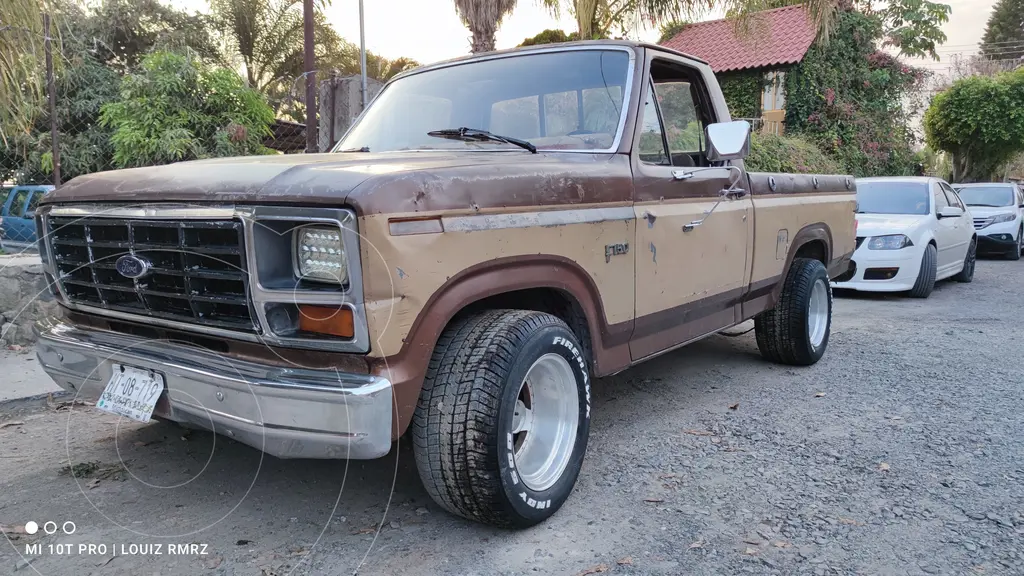 Ford F-150 XL 4x2 5.0L Cabina Regular usado (1983) color Marron precio ...