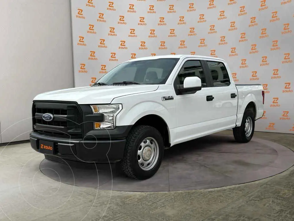 Ford F-150 XL 4x2 5.0L Crew Cabina usado (2016) color Blanco precio ...