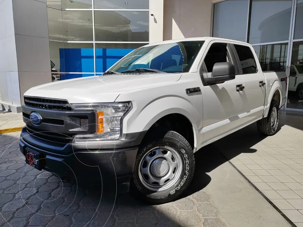 Ford F-150 Cabina Regular 4x4 V6 usado (2018) color Blanco precio $524,000