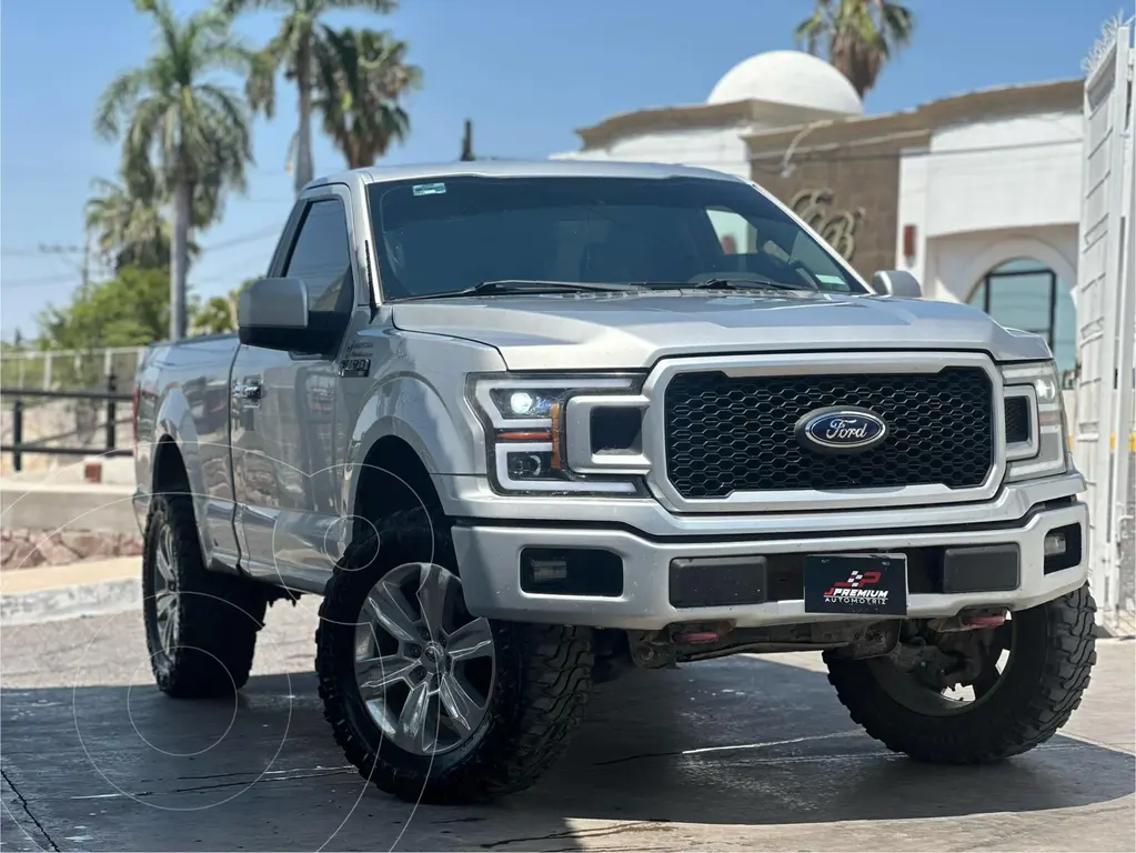 Ford F-150 Cabina Regular 4x4 V6 usado (2016) color Plata Estelar ...