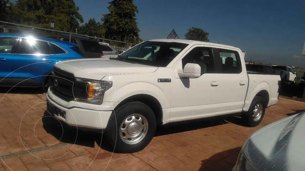 Ford F 150 Xl 4x2 37l Doble Cabina Usado 2019 Color Blanco Precio