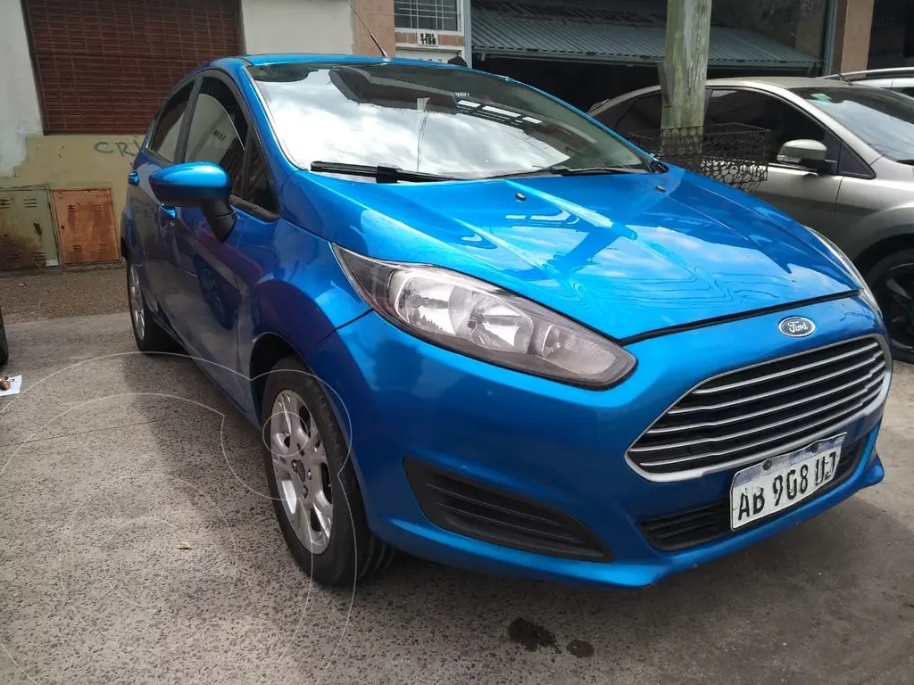 Ford Fiesta Kinetic S Plus Usado 2017 Color Azul Precio 3820000