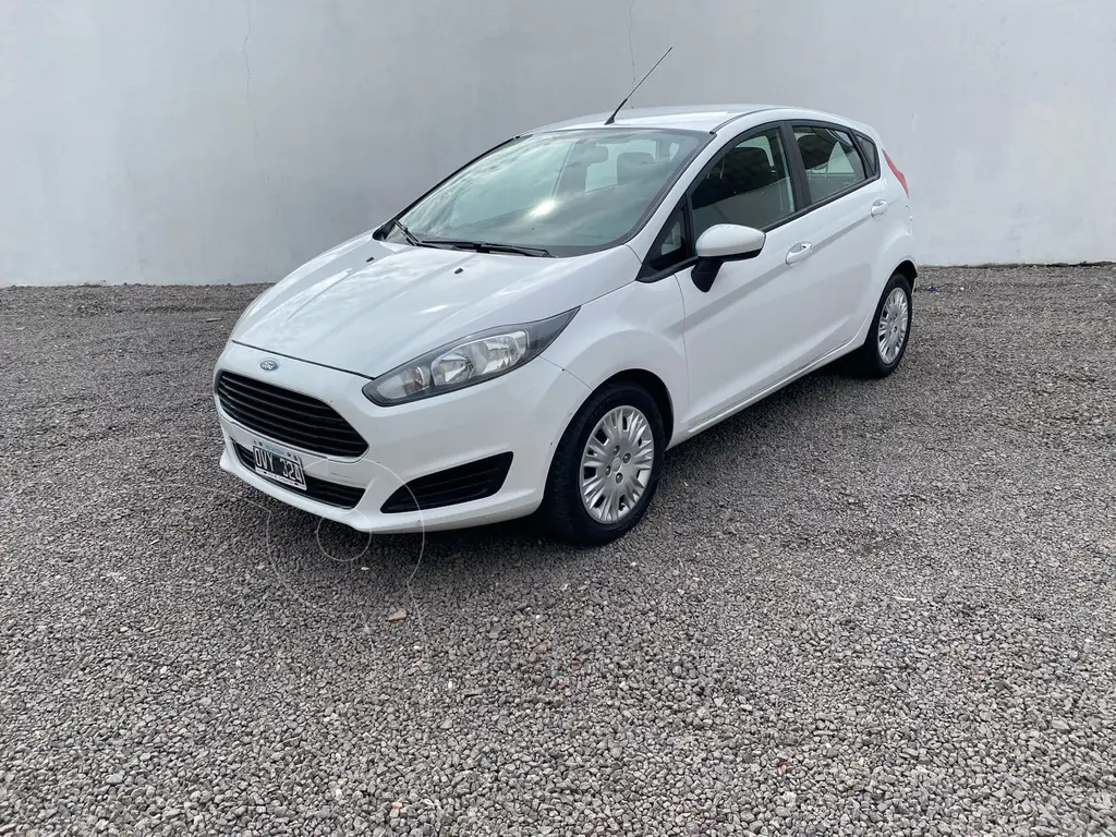 Ford Fiesta FIESTA 1.6 4P S (KD) usado (2015) color Blanco precio $7. ...