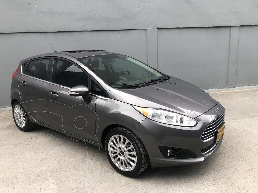 Ford Fiesta Titanium Aut usado (2014) color Gris Nocturno precio $42. ...