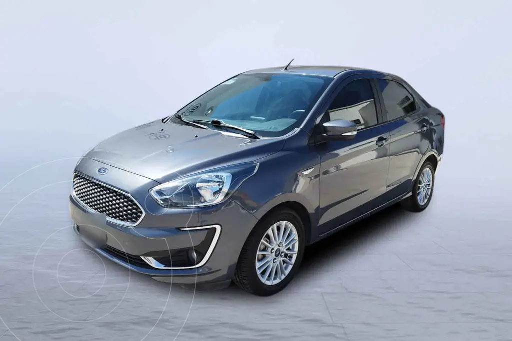 Ford Figo Sedan Titanium Aut usado (2021) color Gris precio $293,000