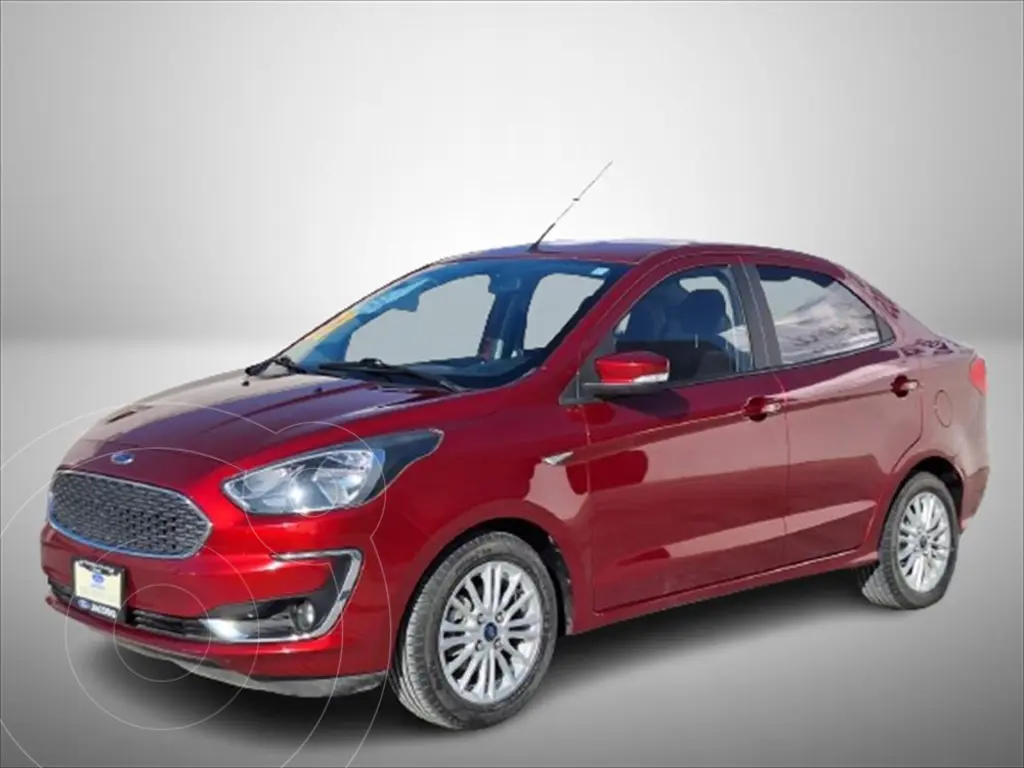 Ford Figo Sedan Titanium Aut usado (2021) color Rojo precio $285,000