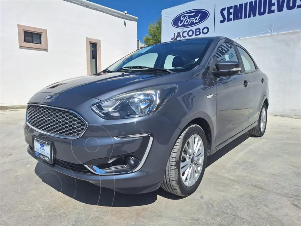 Ford Figo Sedan TITANIUM TA 4PTAS 1.5L usado (2020) color Gris Hierro ...
