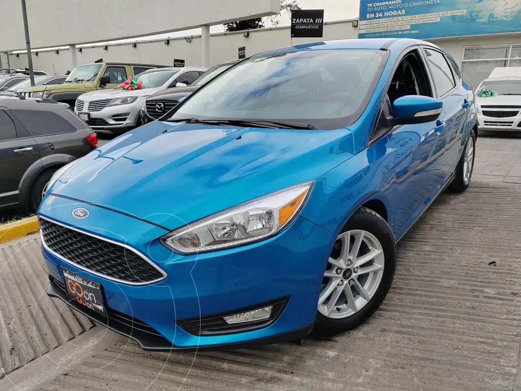Ford Focus SE Luxury Aut usado (2016) color Azul precio $240,000