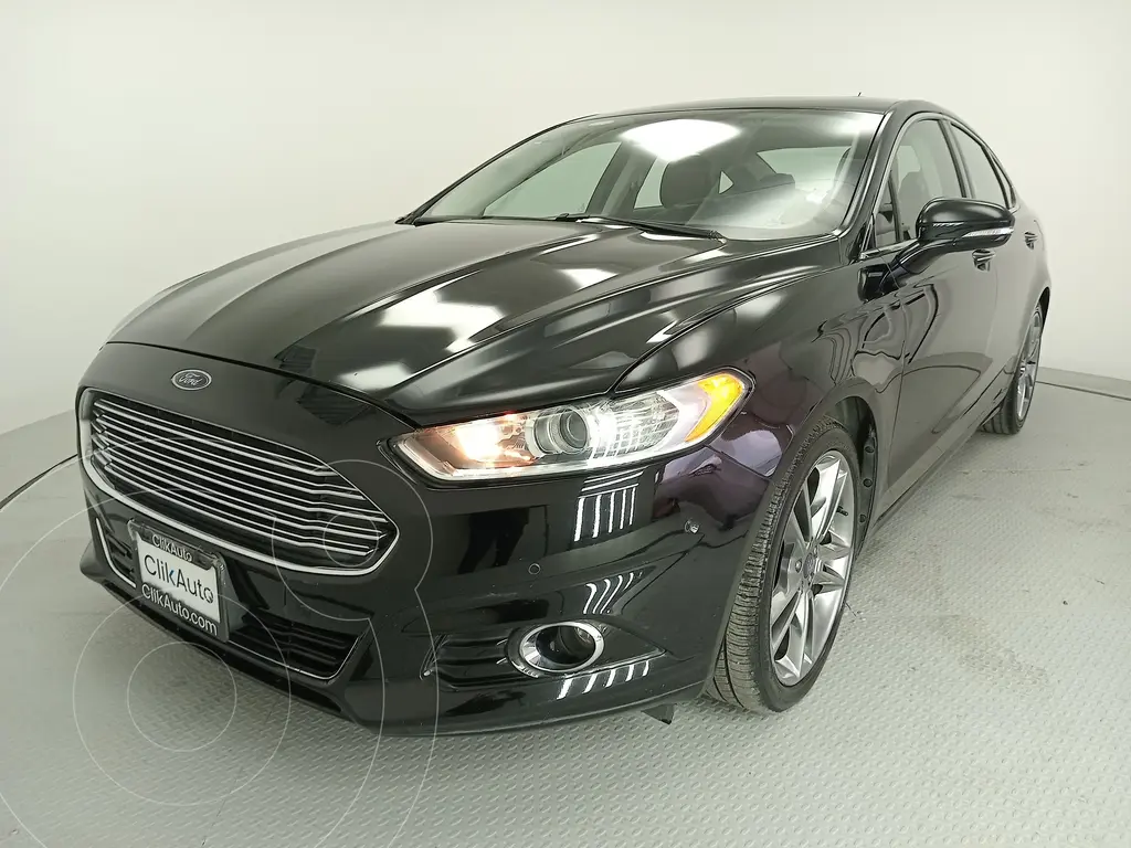 Ford Fusion Titanium Plus usado (2016) color Negro precio $268,000