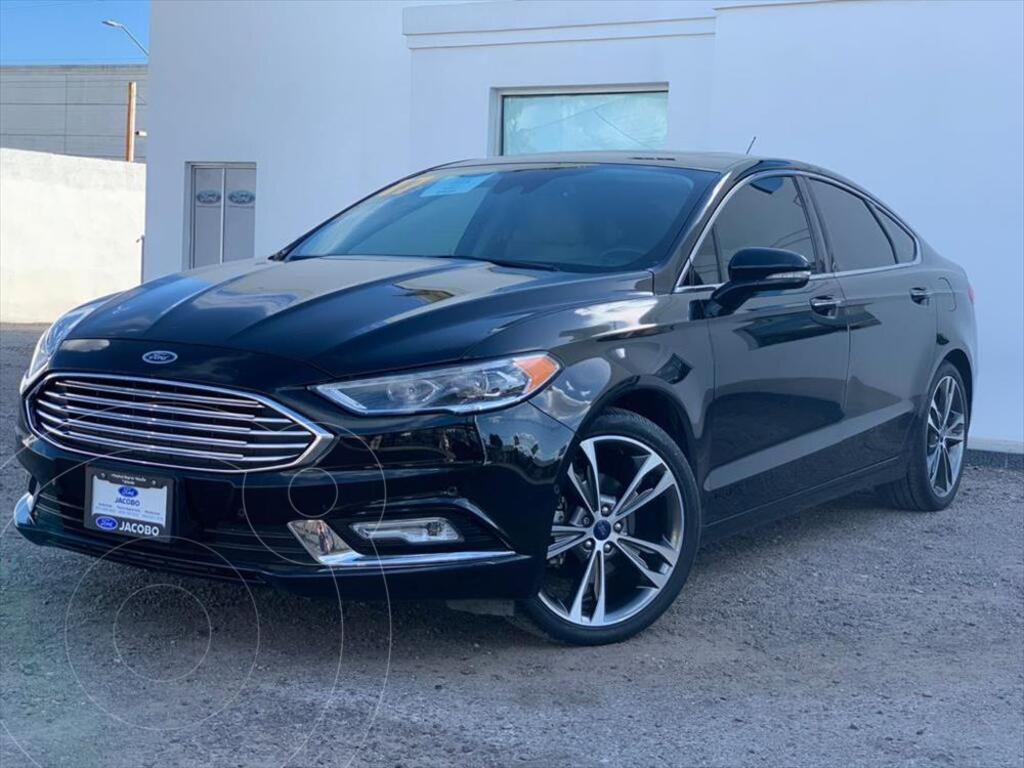 Ford Fusion 4P TITANIUM PLUS L4/2.0/T AUT usado (2017) color Negro ...