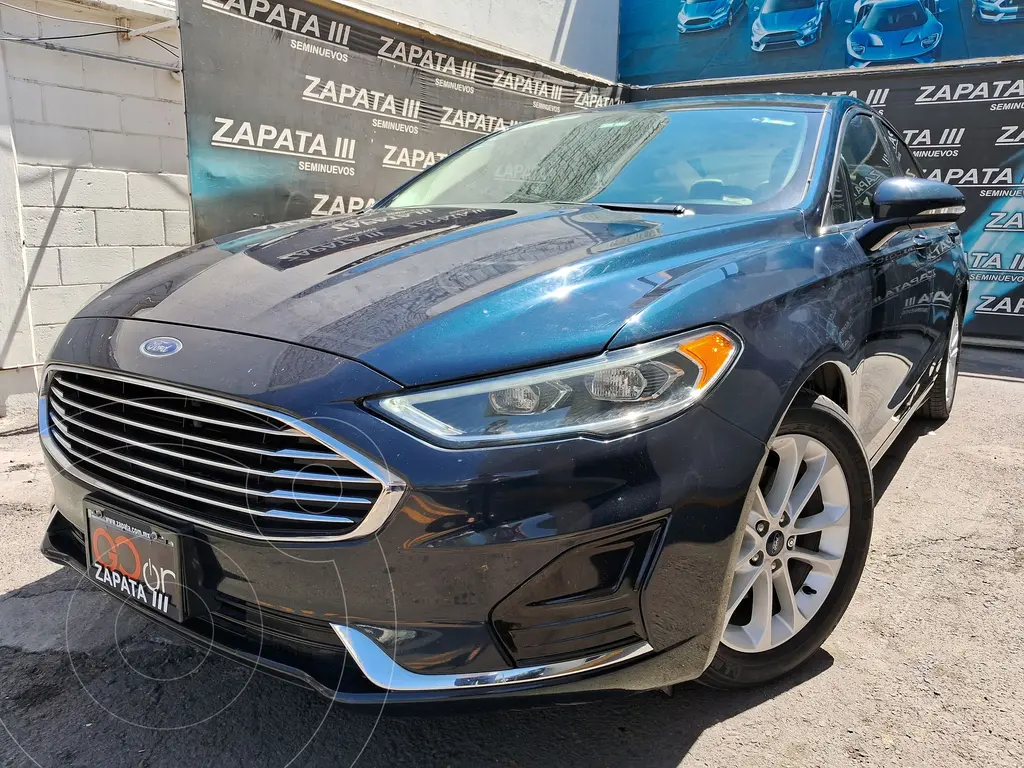Ford Fusion SEL usado (2020) color Azul Marino precio $395,000