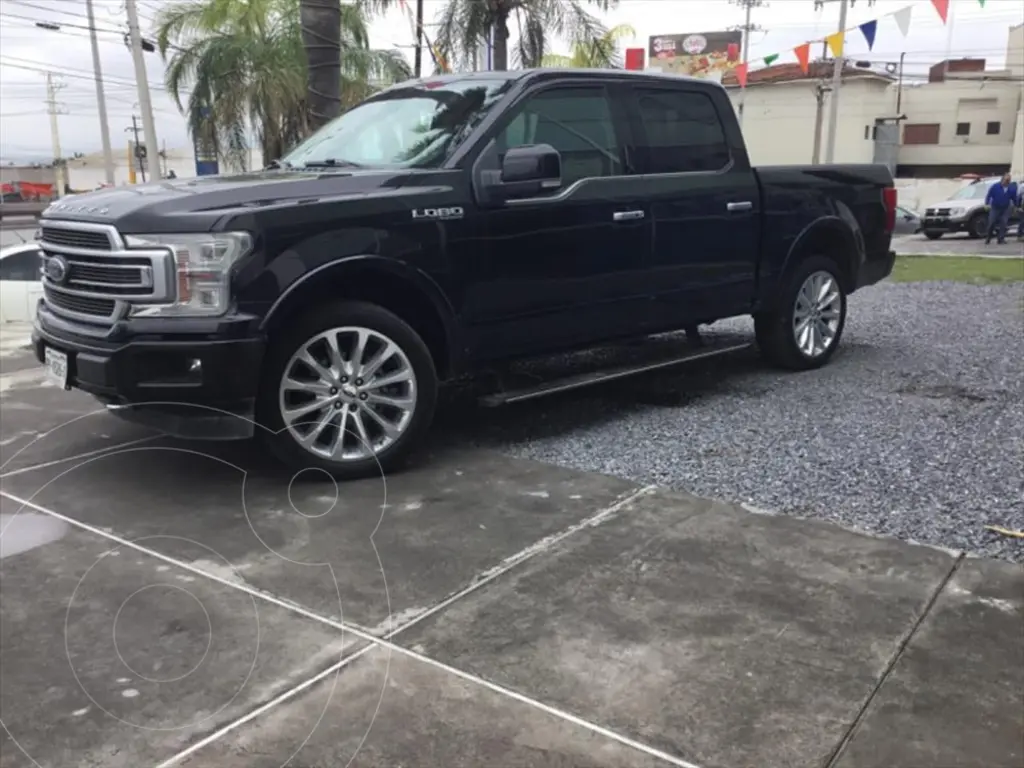 Ford Lobo Doble Cabina Platinum Limited usado (2019) color Negro precio ...