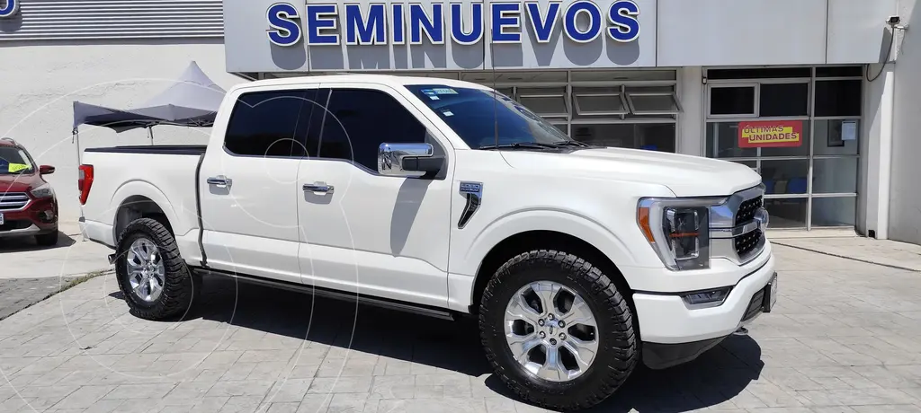 Ford Lobo Platinum Doble Cabina usado (2021) color Blanco Platinado ...