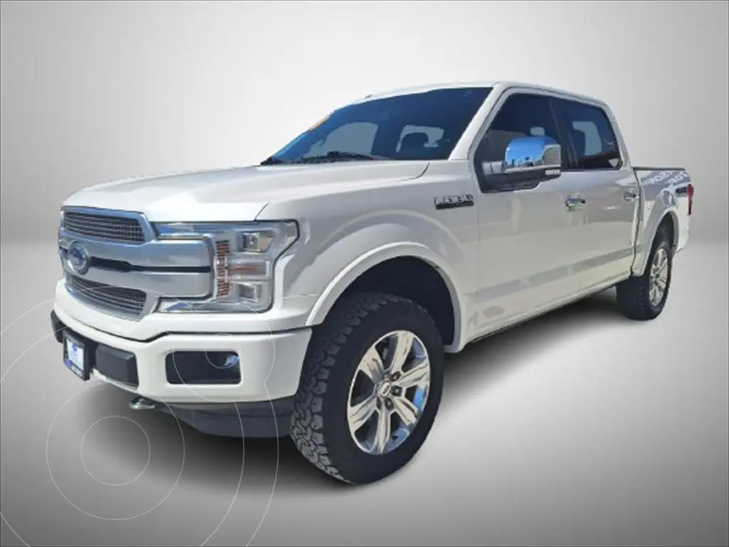 Ford Lobo Platinum Crew Cab 4x4 usado (2018) color Blanco precio $720,000