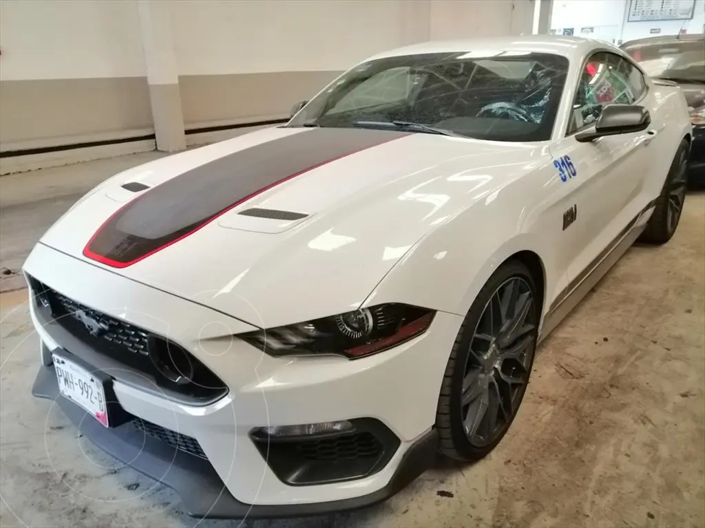 Ford Mustang Mach 1 MACH 1 V8 MT 5.0L usado (2021) color Blanco precio $1,040,000