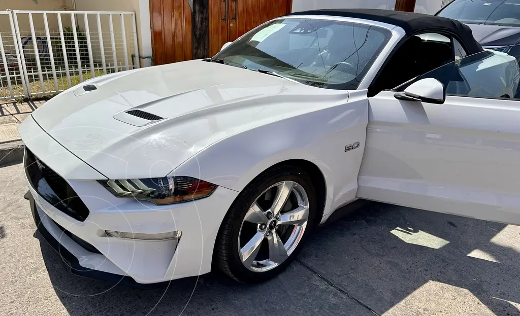 Ford Mustang GT Equipado 5.0L V8 Aut usado (2019) color Blanco precio ...