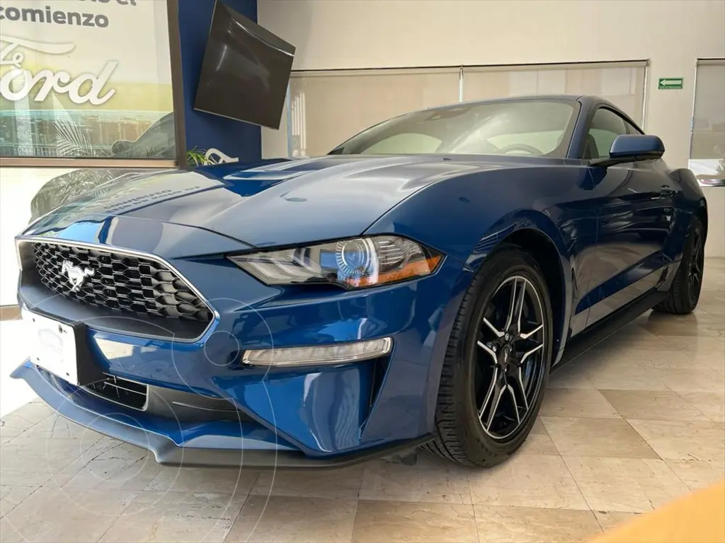 Ford Mustang EcoBoost Aut usado (2022) color Azul precio $795,000