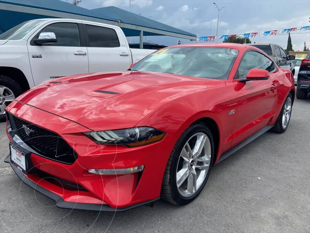 Ford Mustang V8 AT 5.0L usado (2021) color Rojo precio $799,000