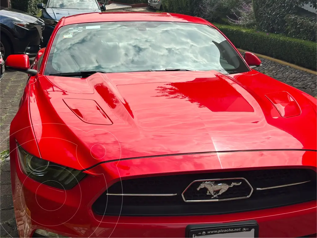 Ford Mustang GT 5.0L V8 Aut usado (2015) color Rojo Racing precio $590,000