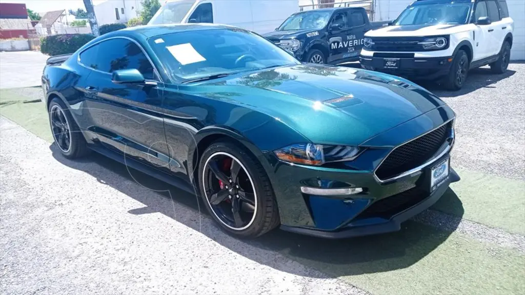 Ford Mustang BULLITT V8 MT 5.0L usado (2020) color Verde precio $920,000
