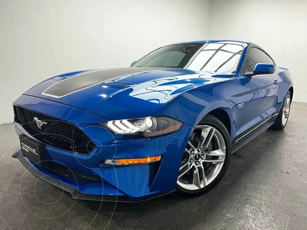 Ford Mustang GT Aut usado (2021) color Azul precio $865,000