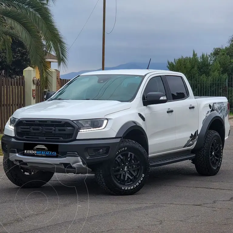 Ford Ranger Raptor 2.0L 4x4 usado (2021) color Blanco precio $39.900.000
