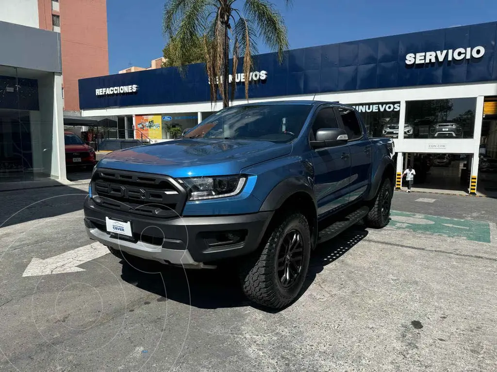 Ford Ranger Raptor 4x4 usado (2022) color Azul precio $899,000