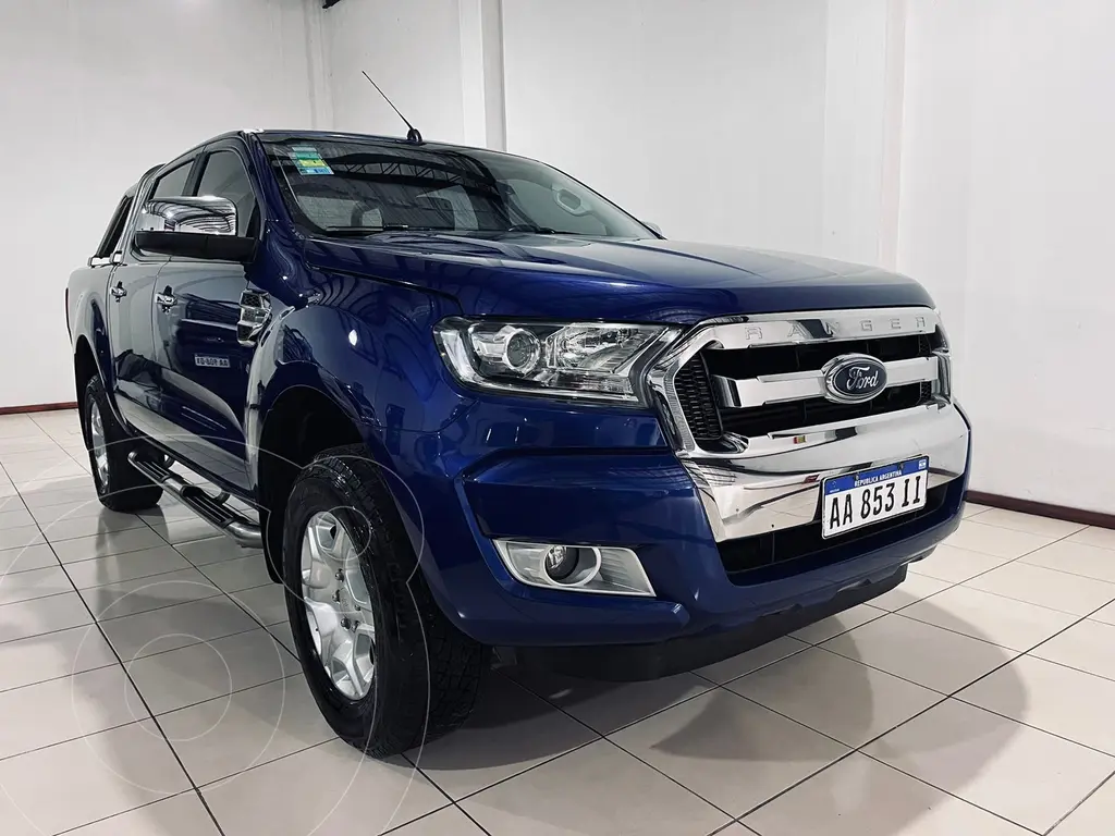 Ford Ranger XLT 4x4 TDi CD usado (2017) color Azul precio $10.400.000