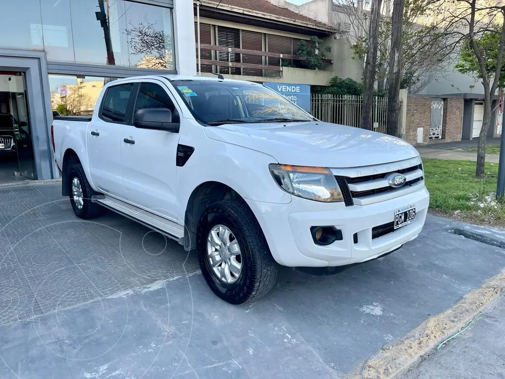 Ford Ranger XLS 3.2L 4x2 TDi CD usado (2015) color Blanco precio $15. ...