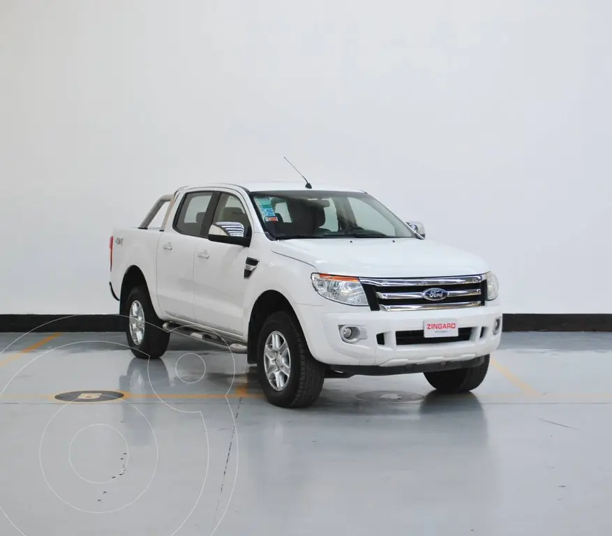 Ford Ranger RANGER 3.2 TDI DC 4X4 L/16 XLT AT usado (2016) color Blanco ...