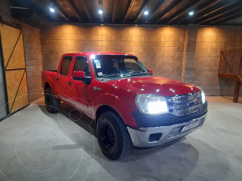 Ford Ranger XLT 3.0L 4x2 TDi CD usado (2009) color Rojo precio $13.000.000