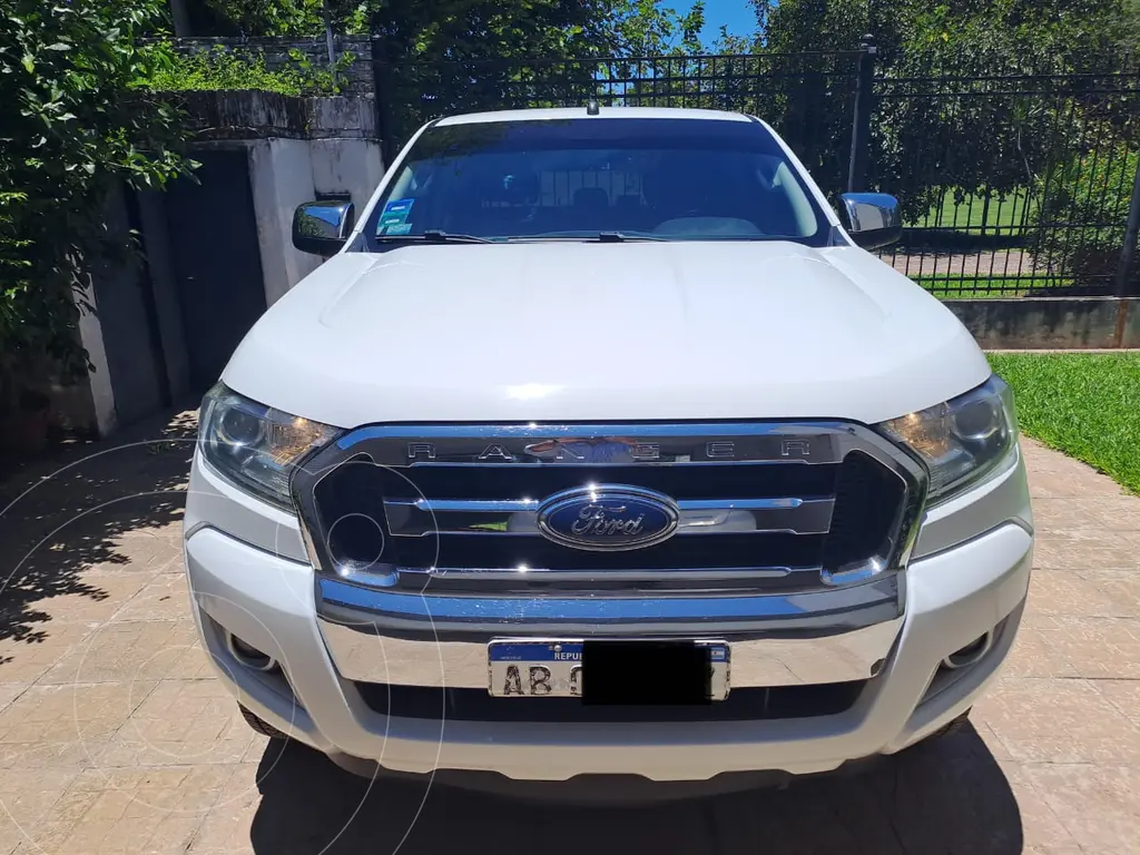 Ford Ranger XLT 3.2L 4x4 TDi CD usado (2017) color Blanco precio $25. ...