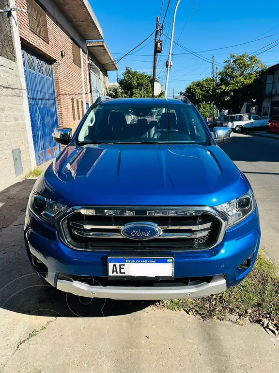 Ford Ranger Limited 3.2L 4x4 TDi CD Aut usado (2021) color Azul Aurora ...